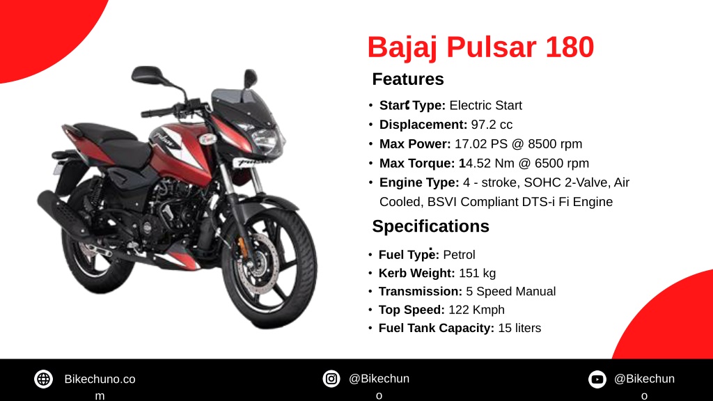 PPT - Best 180cc Bikes in India PowerPoint Presentation, free download ...