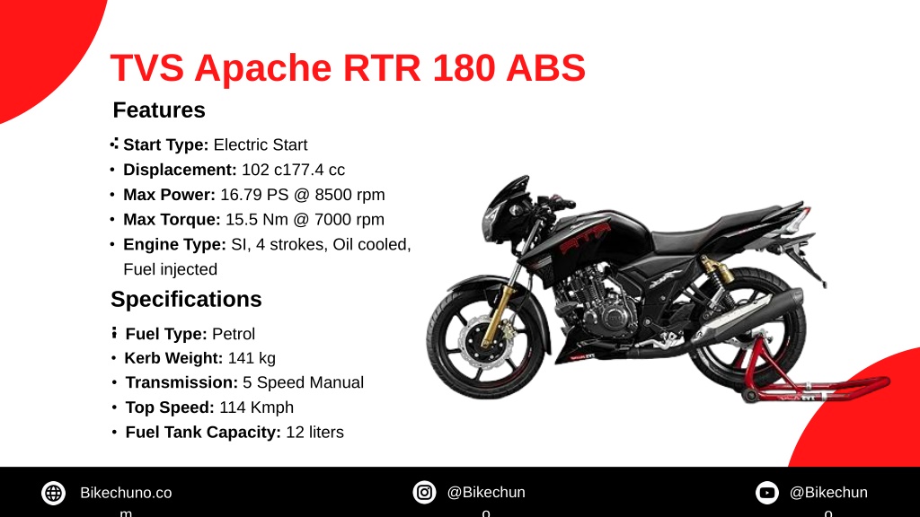 PPT - Best 180cc Bikes in India PowerPoint Presentation, free download ...