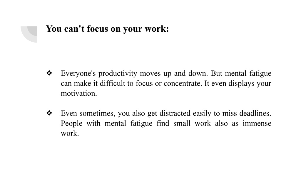 PPT - Signs That You Are Mentally Exhausted PowerPoint Presentation ...