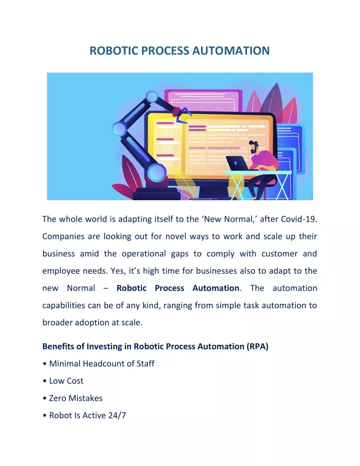PPT - ROBOTIC PROCESS AUTOMATION PowerPoint Presentation, free download ...