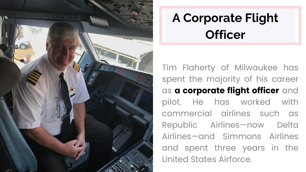 PPT - Tim Flaherty Milwaukee - An Air Transport Pilot PowerPoint ...