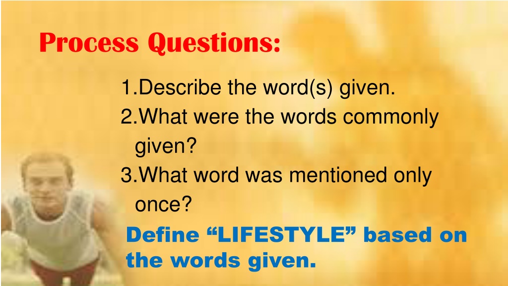 PPT - Q1-PE 10-WK1-LIFESTYLE and weight management PowerPoint ...