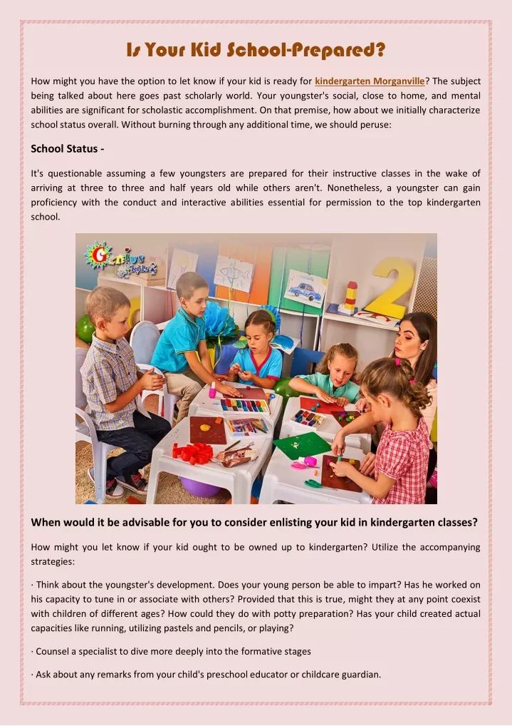 PPT - Is Your Kid School PowerPoint Presentation, free download - ID ...