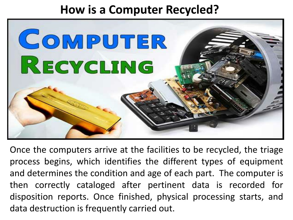 PPT - Attero Recycling Pvt Ltd - The Importance of Recycling a computer ...