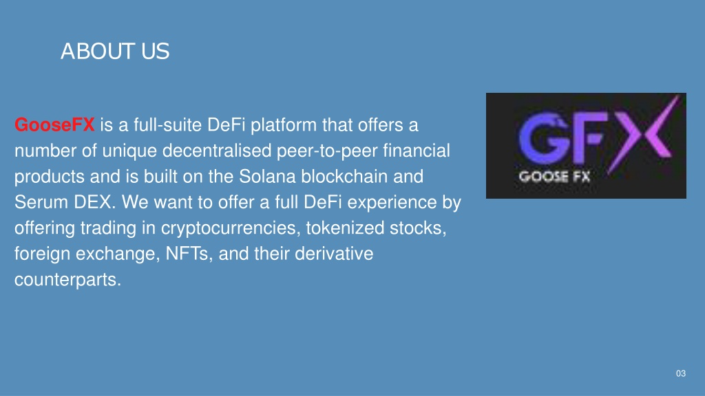 PPT - Finest services of Solana DEX |GooseFX PowerPoint Presentation, free download - ID:11702194