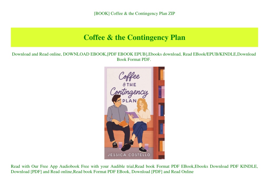 PPT - [BOOK] Coffee & the Contingency Plan ZIP PowerPoint Presentation ...