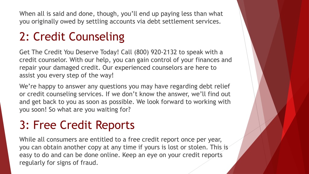 PPT - The Best Credit Repair Help PowerPoint Presentation, free ...