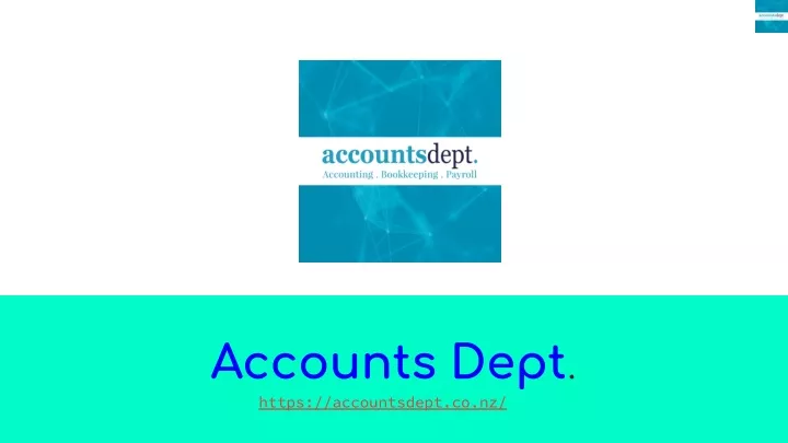 PPT - Accounts Dept Key Services PowerPoint Presentation, free download ...