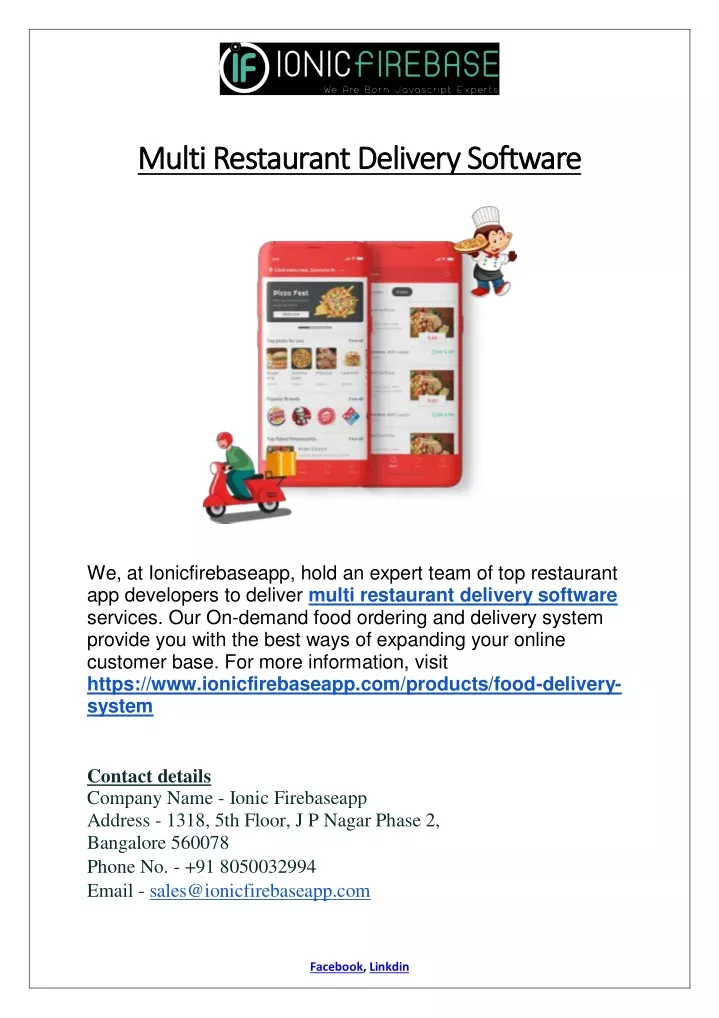 PPT - Multi Restaurant Delivery Software PowerPoint Presentation, free ...