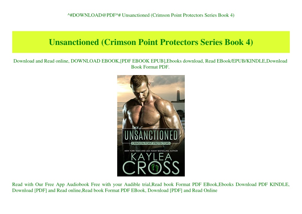 PPT - ^#DOWNLOAD@PDF^# Unsanctioned (Crimson Point Protectors Series ...