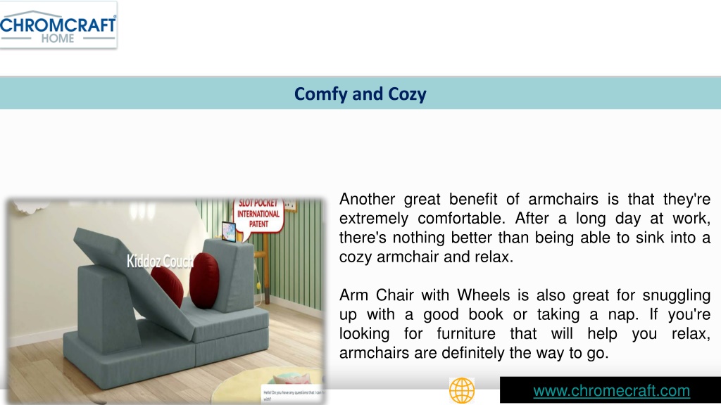 PPT - 5 Benefits of Buying a Caster Armchair PowerPoint Presentation ...