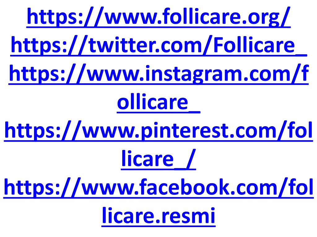 PPT - Follicare Ulasan PowerPoint Presentation, free download - ID:11704655