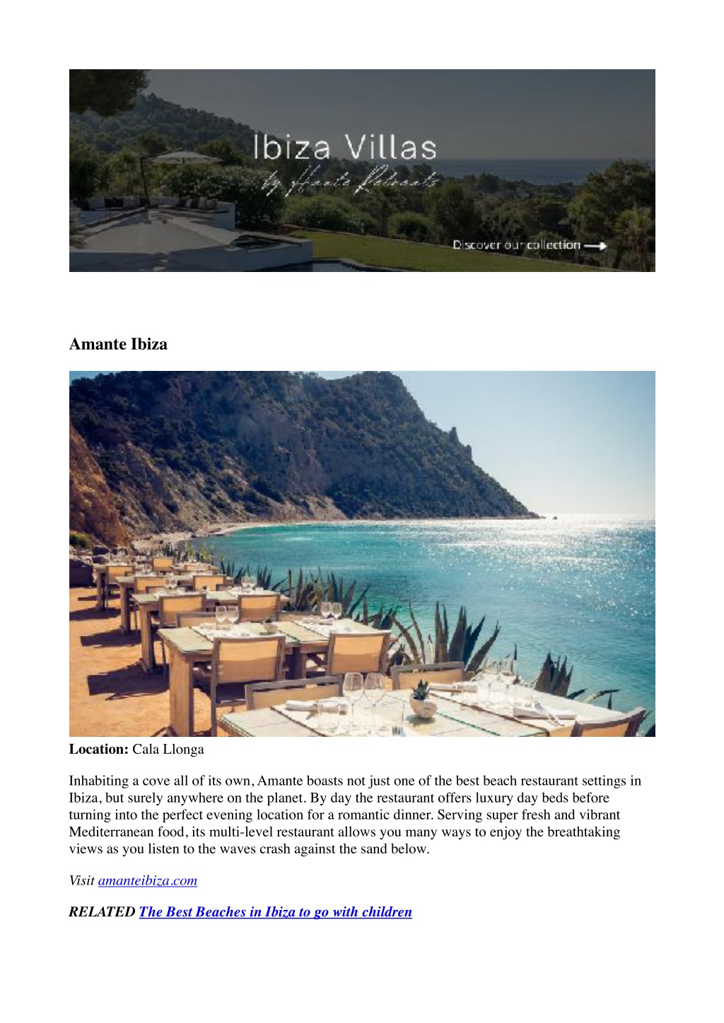 PPT - The Best Beach Restaurants in Ibiza PowerPoint Presentation, free download - ID:11705543