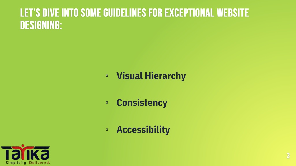 PPT - Guidelines for Exceptional Website Designing PowerPoint Presentation - ID:11705846