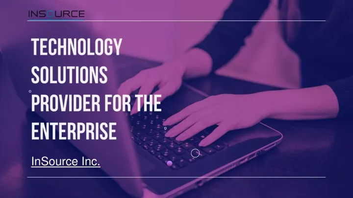 PPT - Technology Solutions Provider For The Enterprise PowerPoint ...