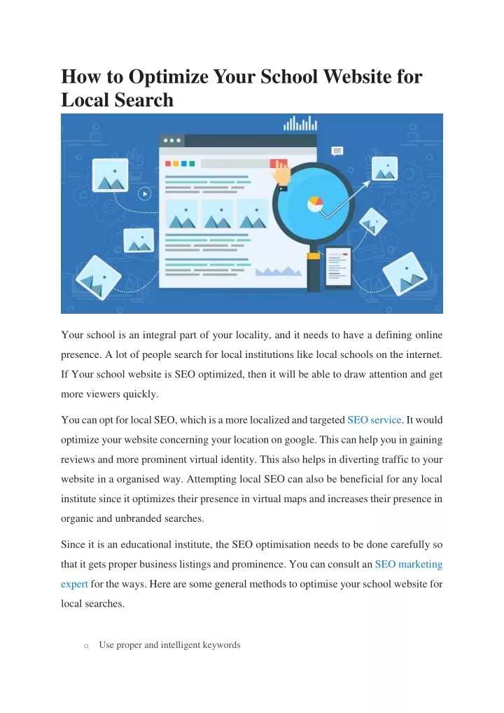PPT - How to Optimize Your School Website for Local Search PowerPoint ... PPT - How to Optimize Your School Website for Local Search PowerPoint ...