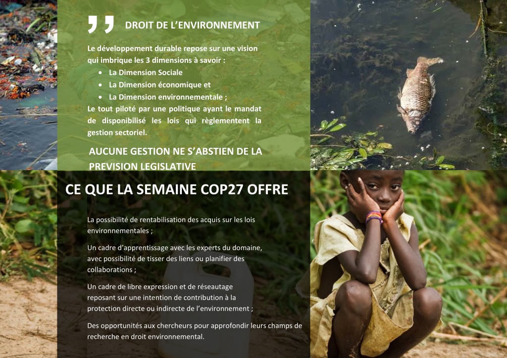 PPT - Ce que vous offre la Semaine COP27 PowerPoint Presentation, free ...