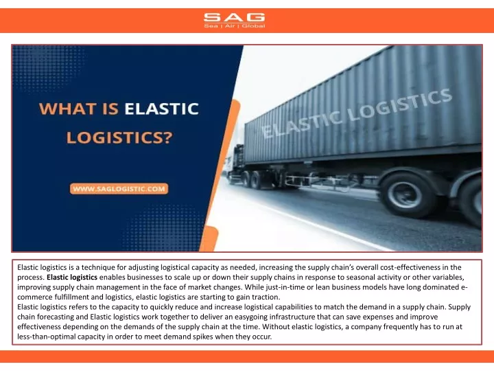 PPT - What is Elastic Logistics? PowerPoint Presentation, free download ...