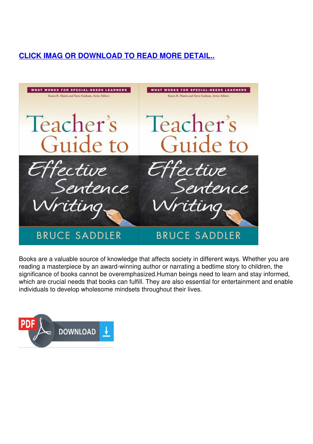 PPT - eBOOK Teacher s Guide to Effective Sentence Writing What Works ... PPT - eBOOK Teacher s Guide to Effective Sentence Writing What Works ...