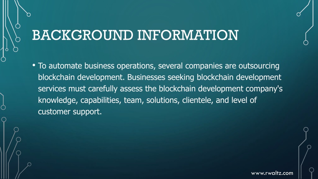 PPT - Blockchain Development Company | RWaltz PowerPoint Presentation ...