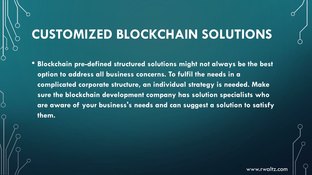 PPT - Blockchain Development Company | RWaltz PowerPoint Presentation ...