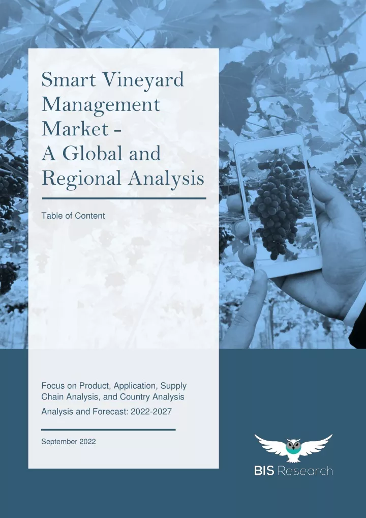 PPT - Global Smart Vineyard Management Market PowerPoint Presentation ...
