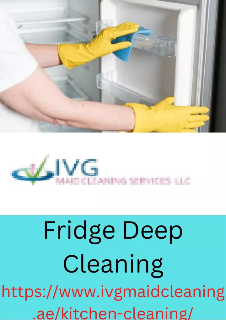 PPT - Fridge Deep Cleaning PowerPoint Presentation, free download - ID ...