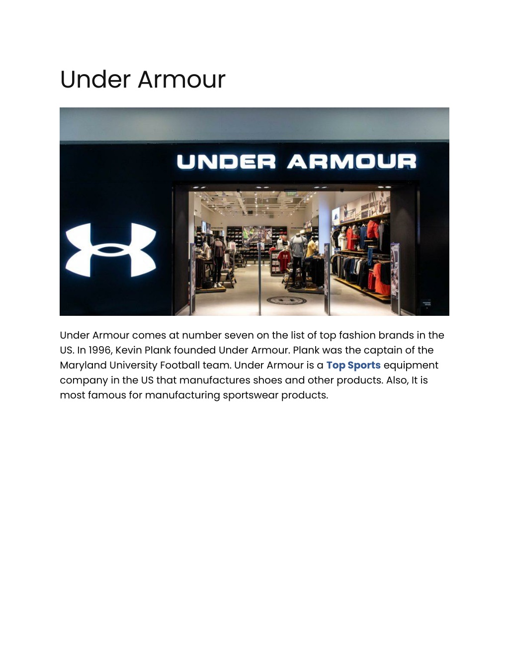 PPT - Top 10 Fashion Brands In The USA PowerPoint Presentation, free download - ID:11714679