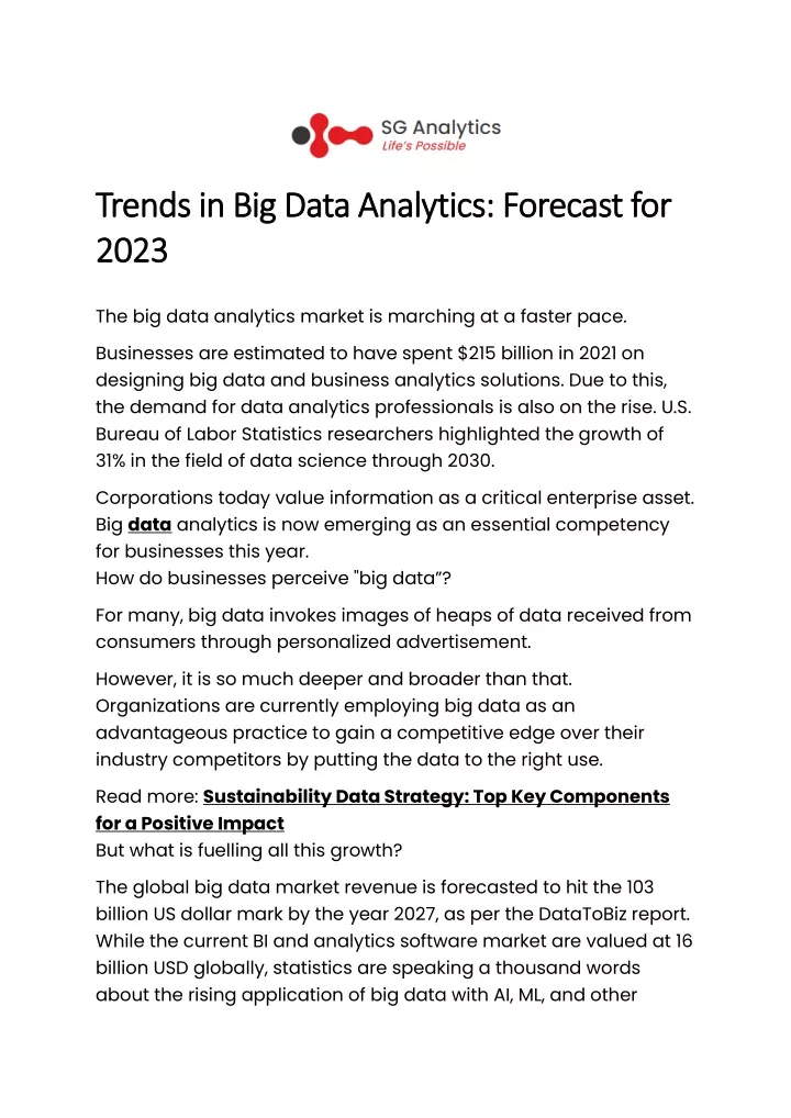 PPT - Trends in Big Data Analytics PowerPoint Presentation, free ...
