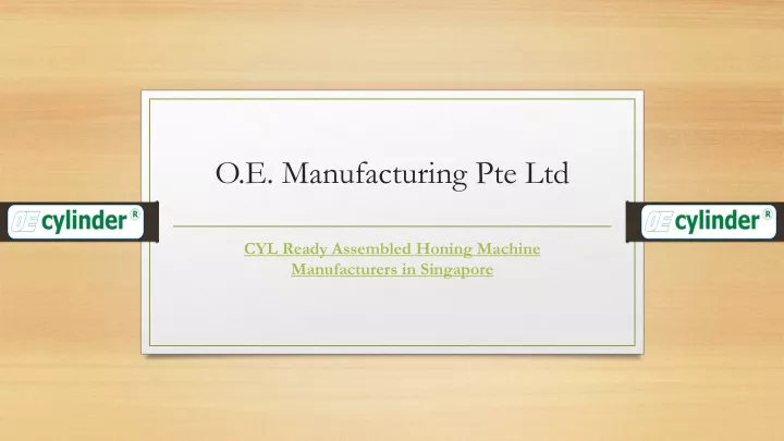 PPT - CYL Ready Assembled Honing Machine Manufacturers in Singapore PowerPoint Presentation - ID ...