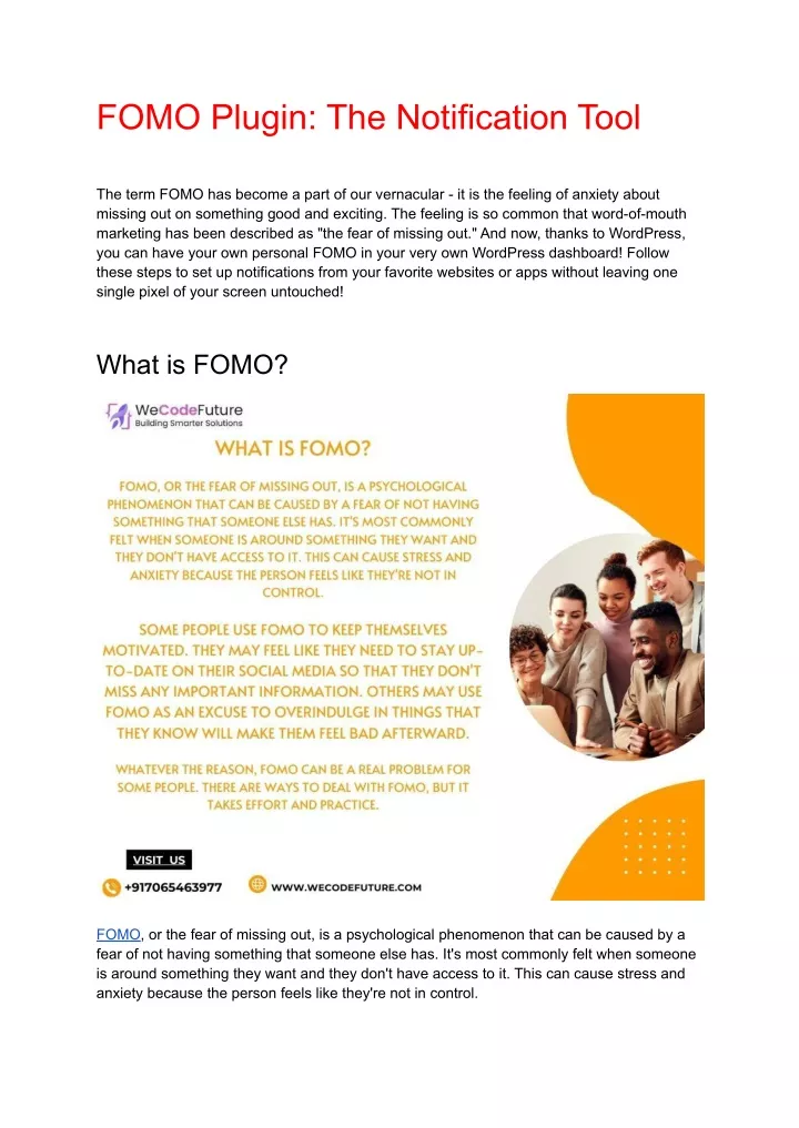 PPT - what is FOMO PowerPoint Presentation, free download - ID:11715403