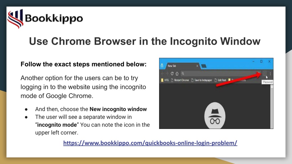 PPT - QUICKBOOKS ONLINE LOGIN PROBLEMS IN CHROME SOLUTION PowerPoint ...