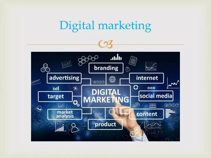 PPT - Digital marketing PowerPoint Presentation, free download - ID ...