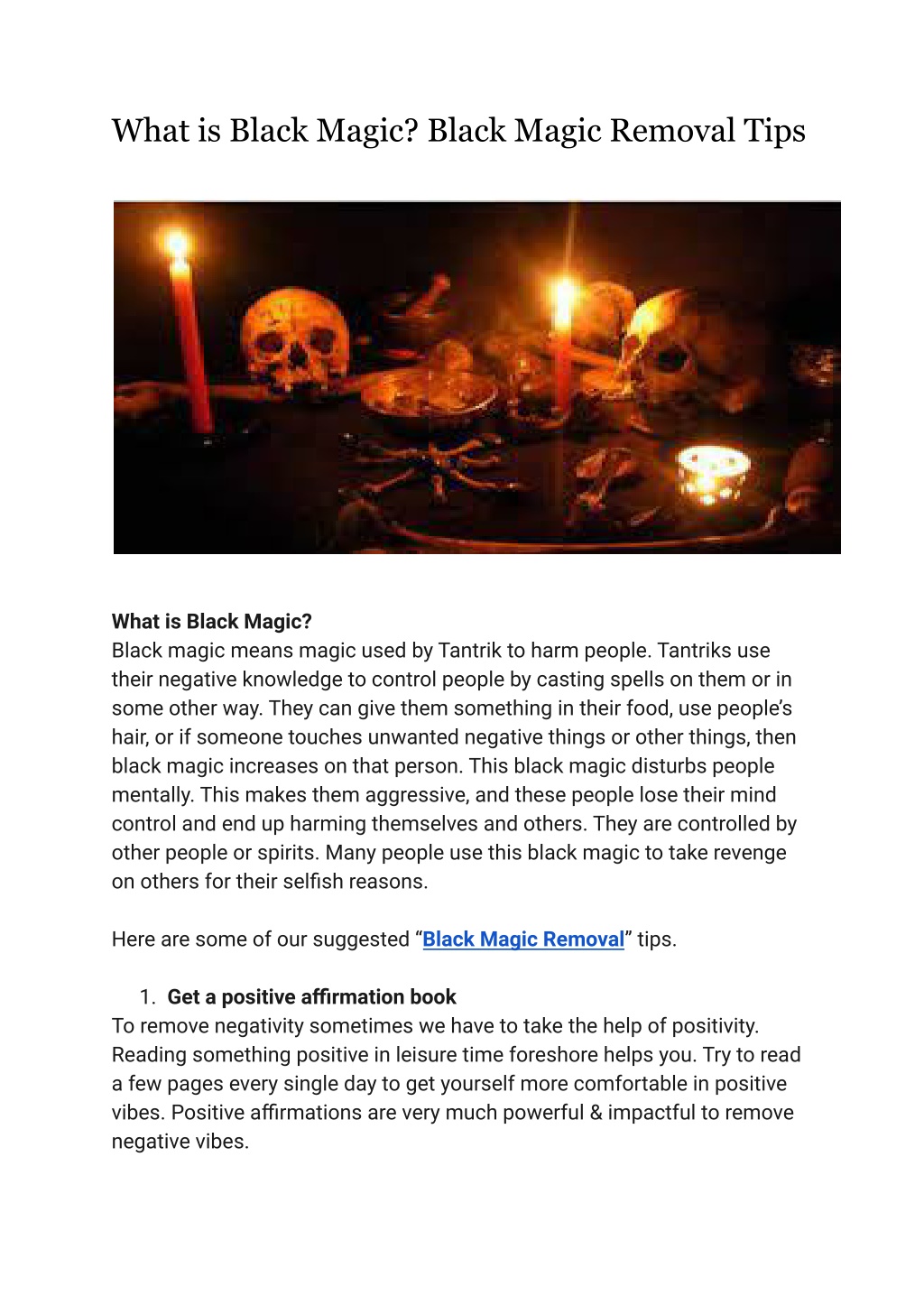 PPT - What is Black Magic? Black Magic Removal Tips PowerPoint ...