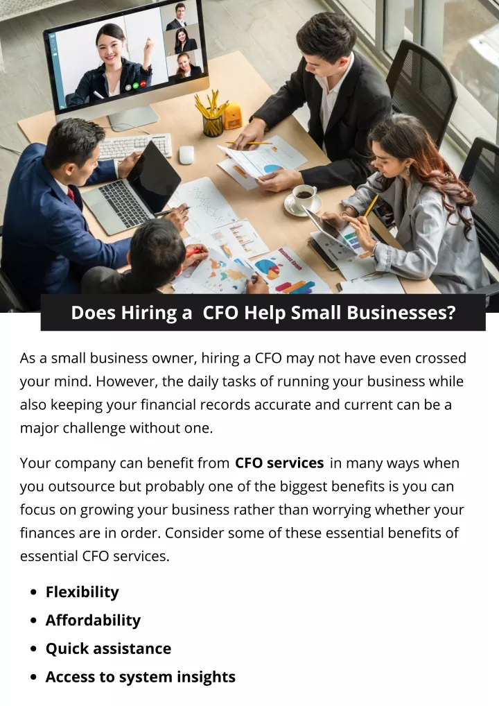PPT - Does Hiring a CFO Help Small Businesses? PowerPoint Presentation ...