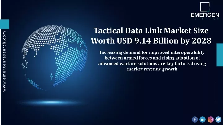 PPT - Tactical Data Link Market Size, Strategies, Competitive Landscape ...