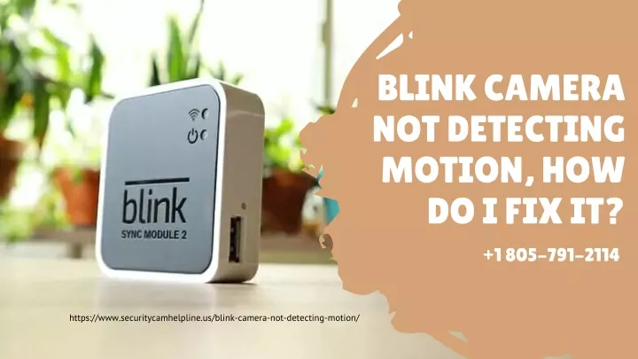 Ppt Blink Camera Not Detecting Motion Sensor 1 8057912114 Blink Phone Number Powerpoint