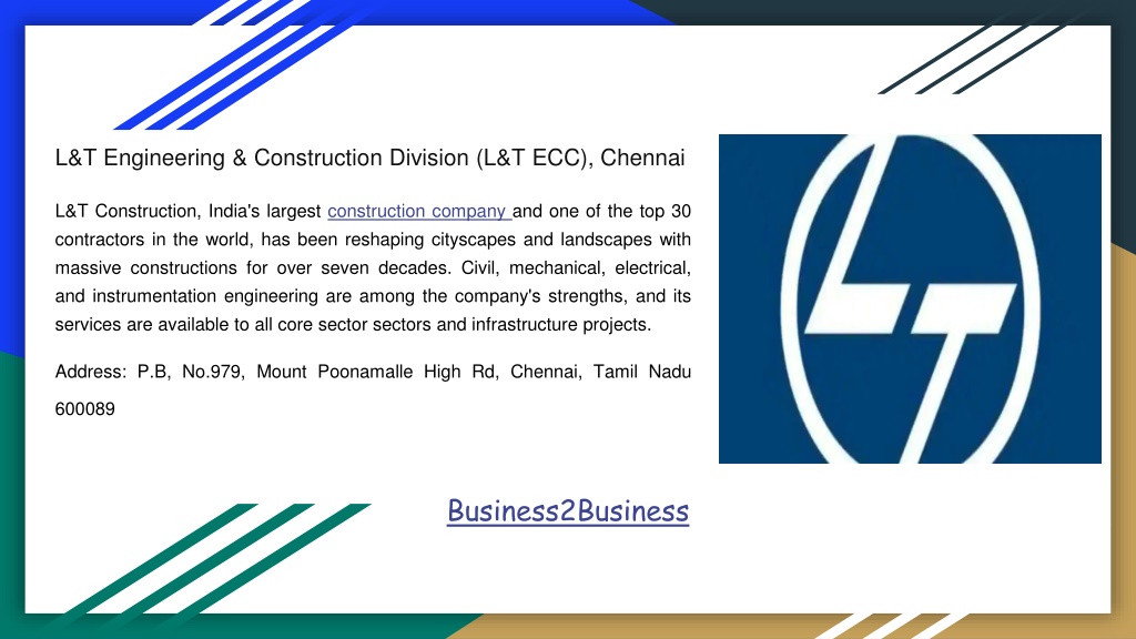 PPT - List of 20 best construction companies in india in 2022 ...