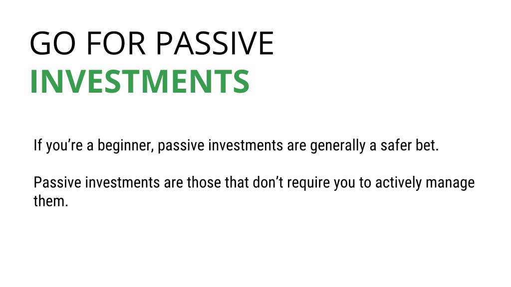 PPT - A Beginner's Guide to Investing PowerPoint Presentation, free ...