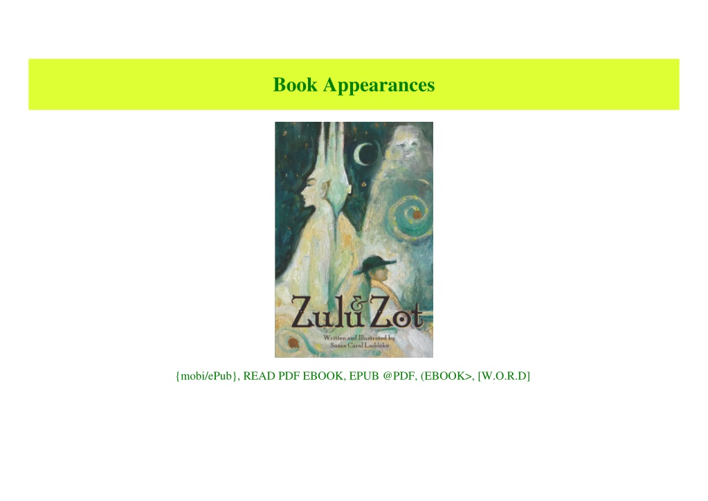 PPT - Pdf [download]^^ Zulu & Zot 'Full_Pages' PowerPoint Presentation ...