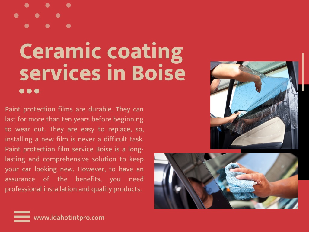 PPT - Benefits of Paint Protection Film Service Boise For Your Car ...