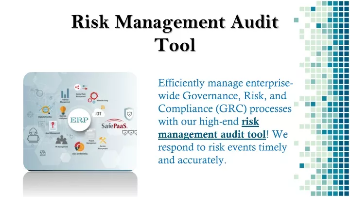 PPT - Risk Management Audit Tool PowerPoint Presentation, free download ...