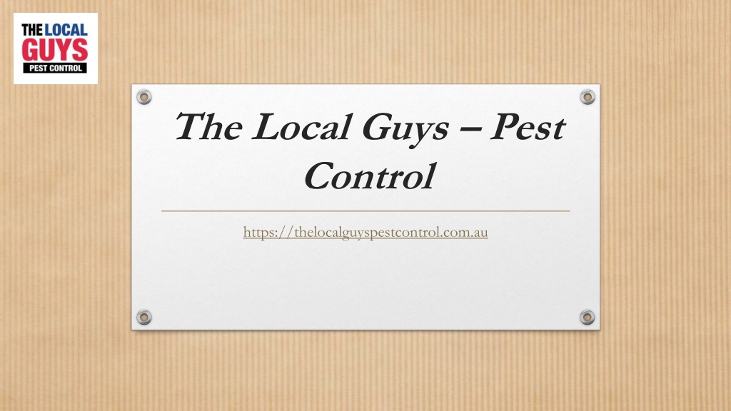 PPT - Pest Control Franchise Opportunity | Thelocalguyspestcontrol.com ...