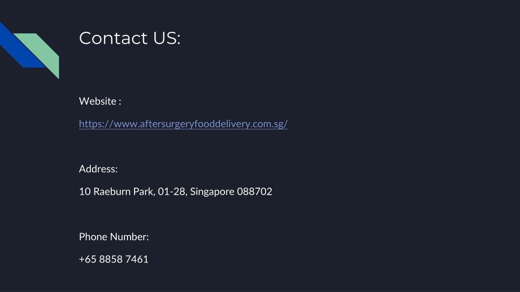 PPT - The Best Foods to Eat After Surgery PowerPoint Presentation, free download - ID:11724053
