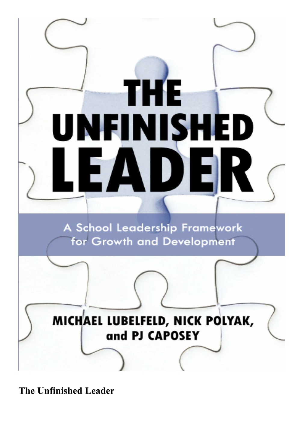 PPT - DOWNLOA T The Unfinished Leader PowerPoint Presentation, free ...