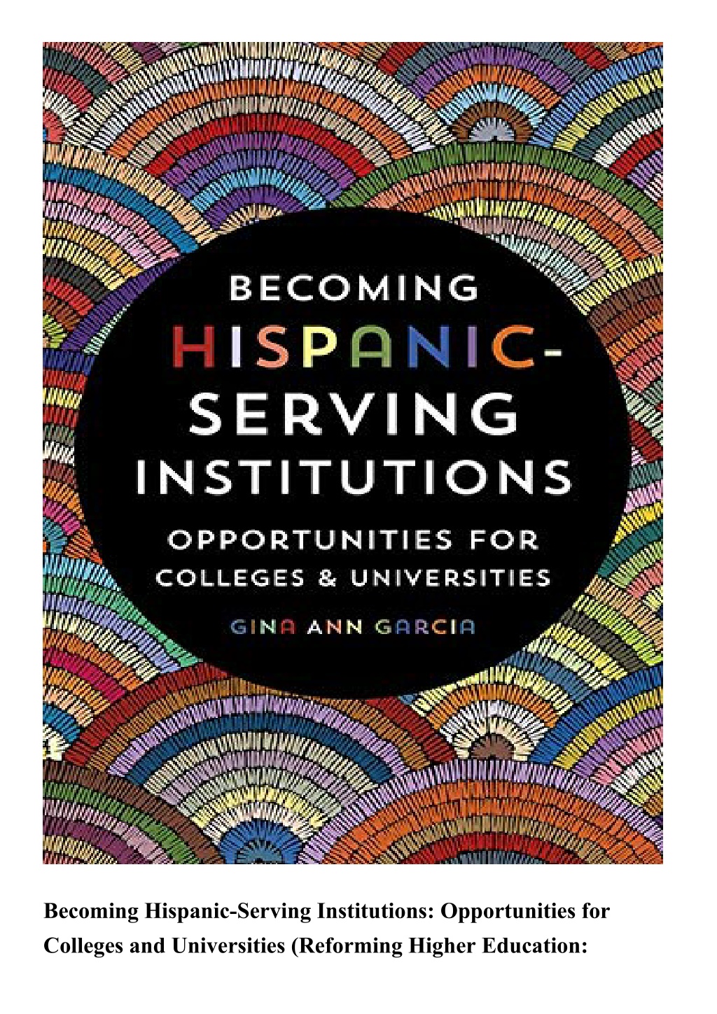 PPT - READ Becoming Hispanic Serving Institutions Opportunities for Colleges PowerPoint ...