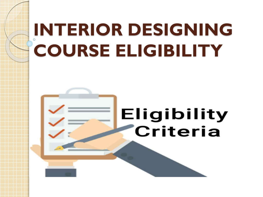 PPT - INTERIOR DESIGNING COURSE DETAILS PowerPoint Presentation, free ...