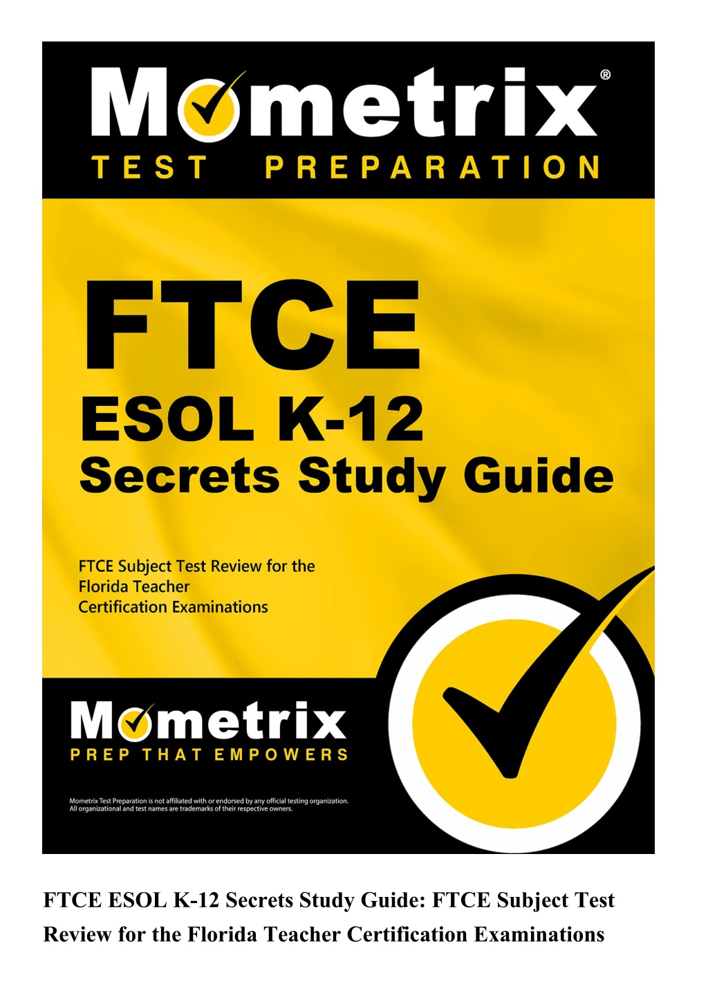 PPT - DOWNLOA T FTCE ESOL K 12 Secrets Study Guide FTCE Subject Test ...