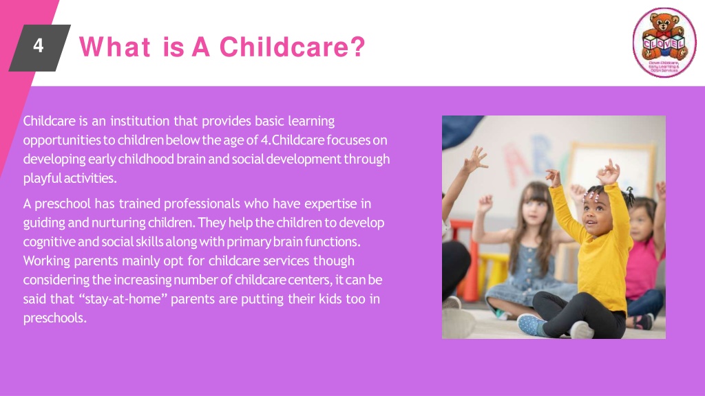 PPT - Why Should I Put My Child at a Childcare Centre? PowerPoint Presentation - ID:11729187