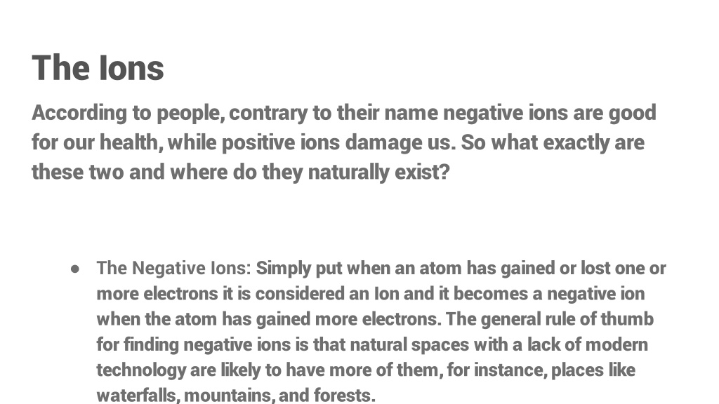 PPT - Six Benefits of Negative Ion Bracelet PowerPoint Presentation ...
